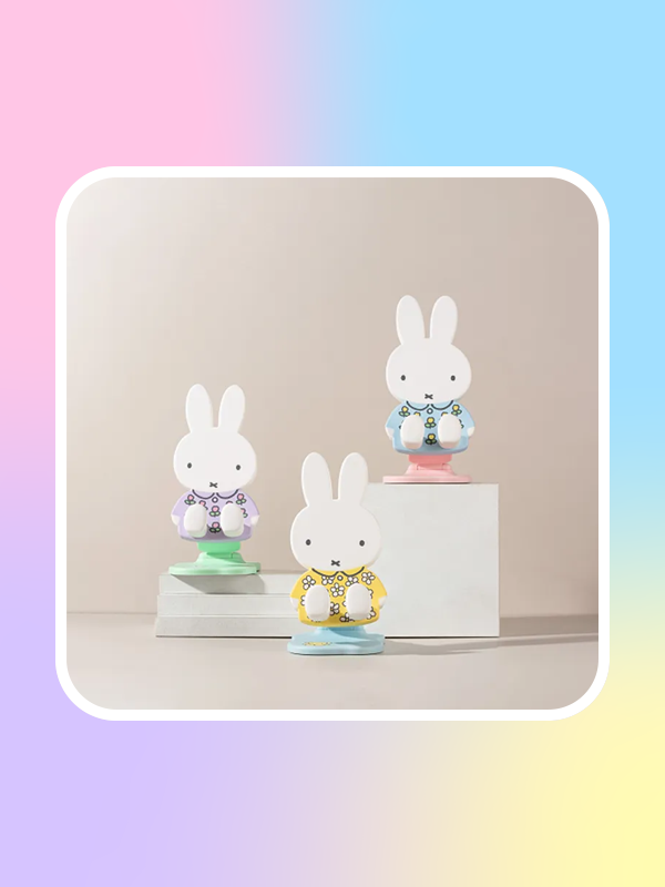 Miffy Phone Stand Blind Box - Series 2 | Pink Moon Atelier